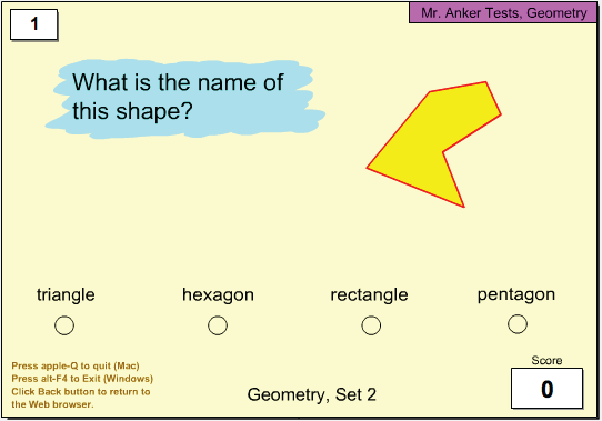 Mr. Anker Tests Geometry By Grade Level