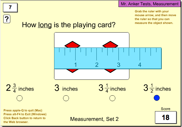 Mr. Anker Tests Geometry By Grade Level
