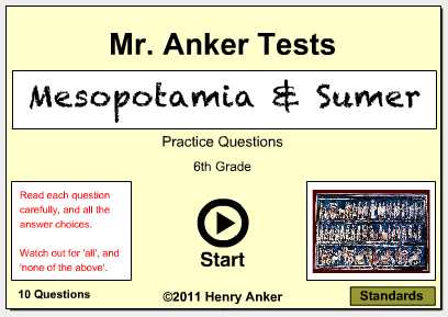 Mr. Anker Tests Social Studies
