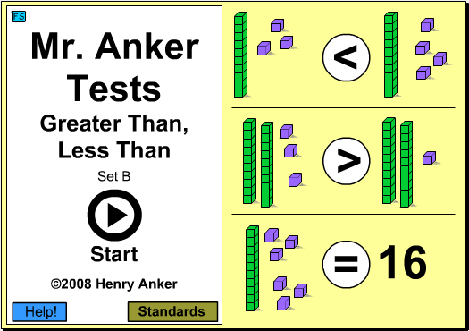 Mr. Anker Tests Number Sense