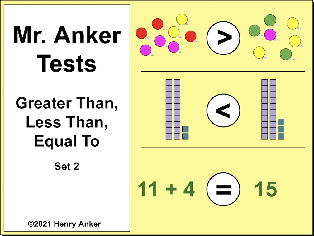 Mr. Anker Tests Number Sense