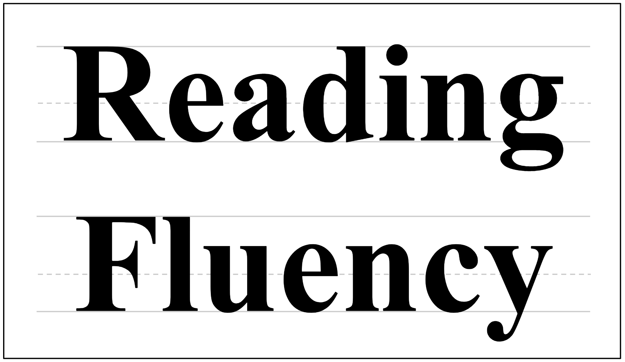 Mr Anker Tests Reading Fluency Masters